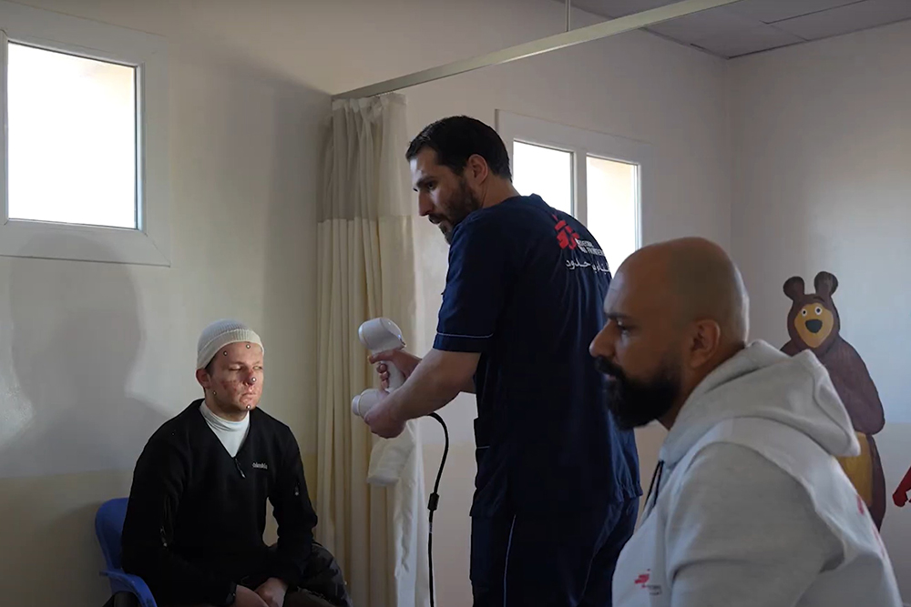How 3D technologies help burns patients in Syria | MSF UK